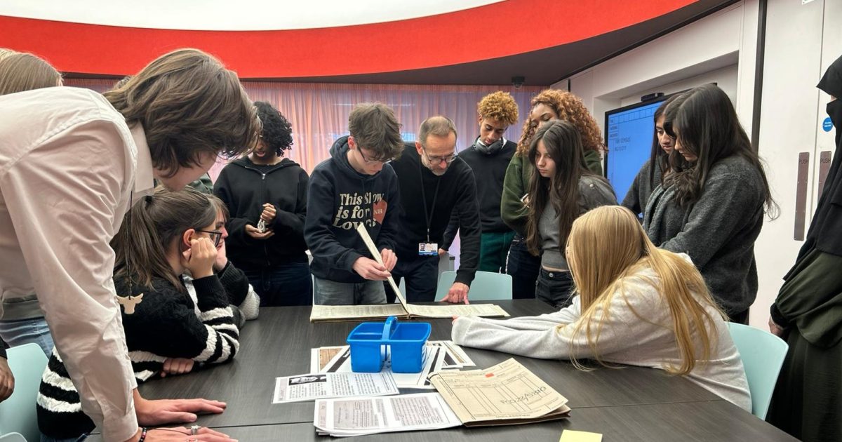 Learners Explore Historical Documents… | Solihull Sixth Form College