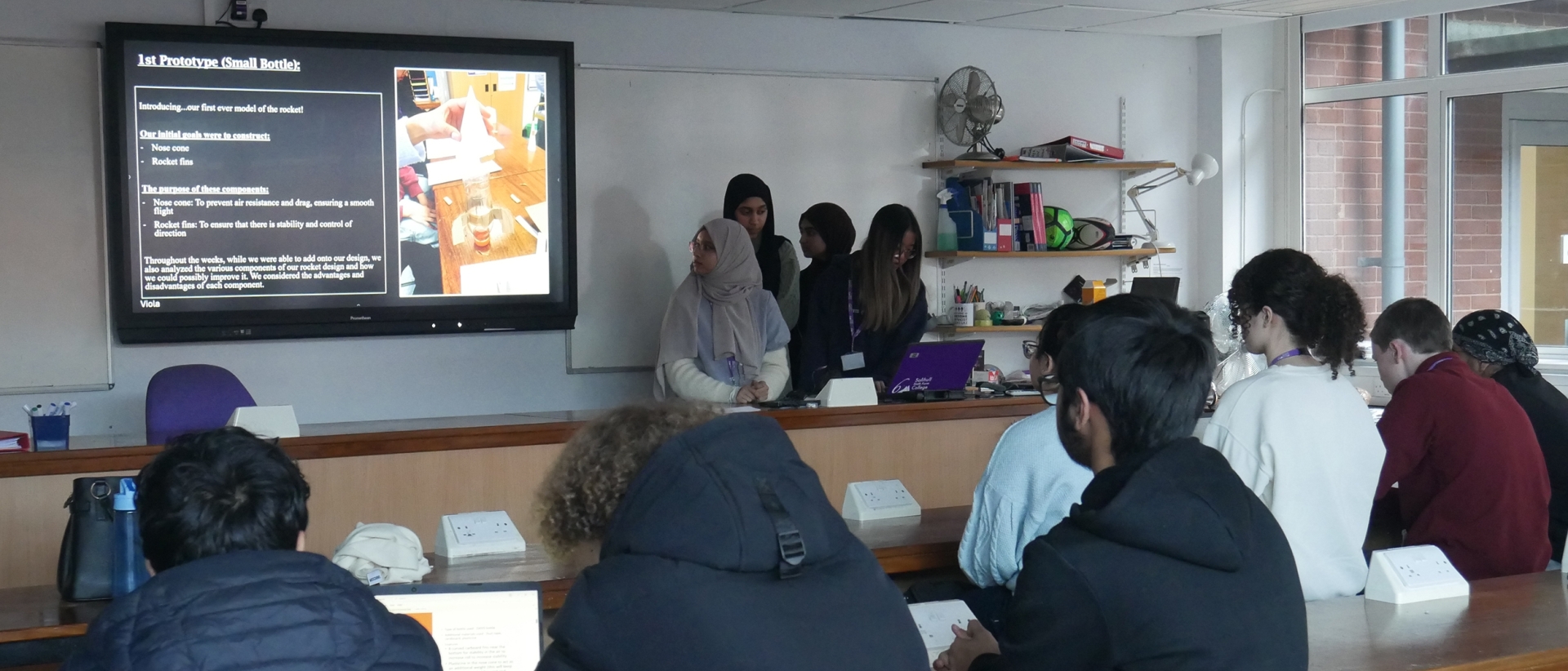 STEM Students Launch Rockets | Solihull Sixth Form College